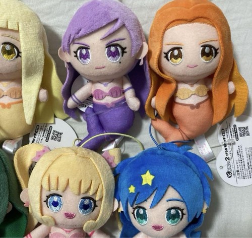 Mermaid Melody Pichi Pichi Pitch Pikonui Mini Plush Set of 7 Japan ...