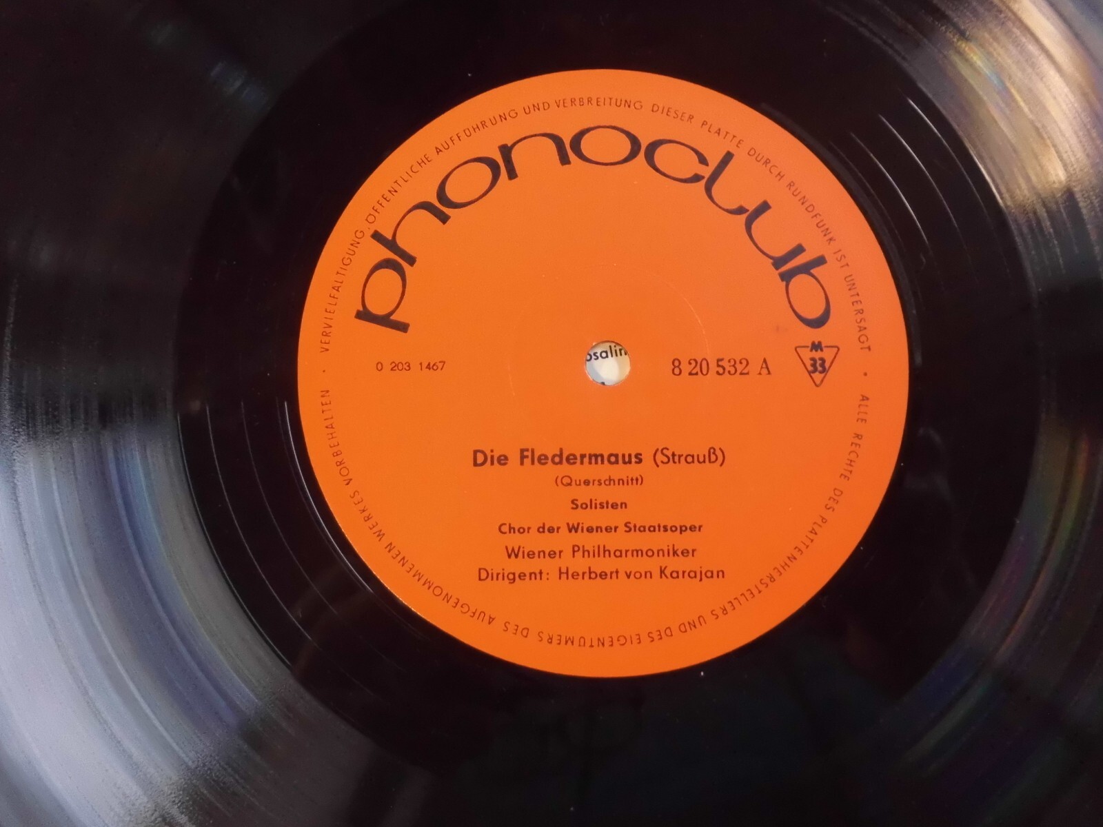 DIE FLEDERMAUS DDR ETERNA LP: STRAUß/KARAJAN (PHONOCLUB 820532) | eBay.de