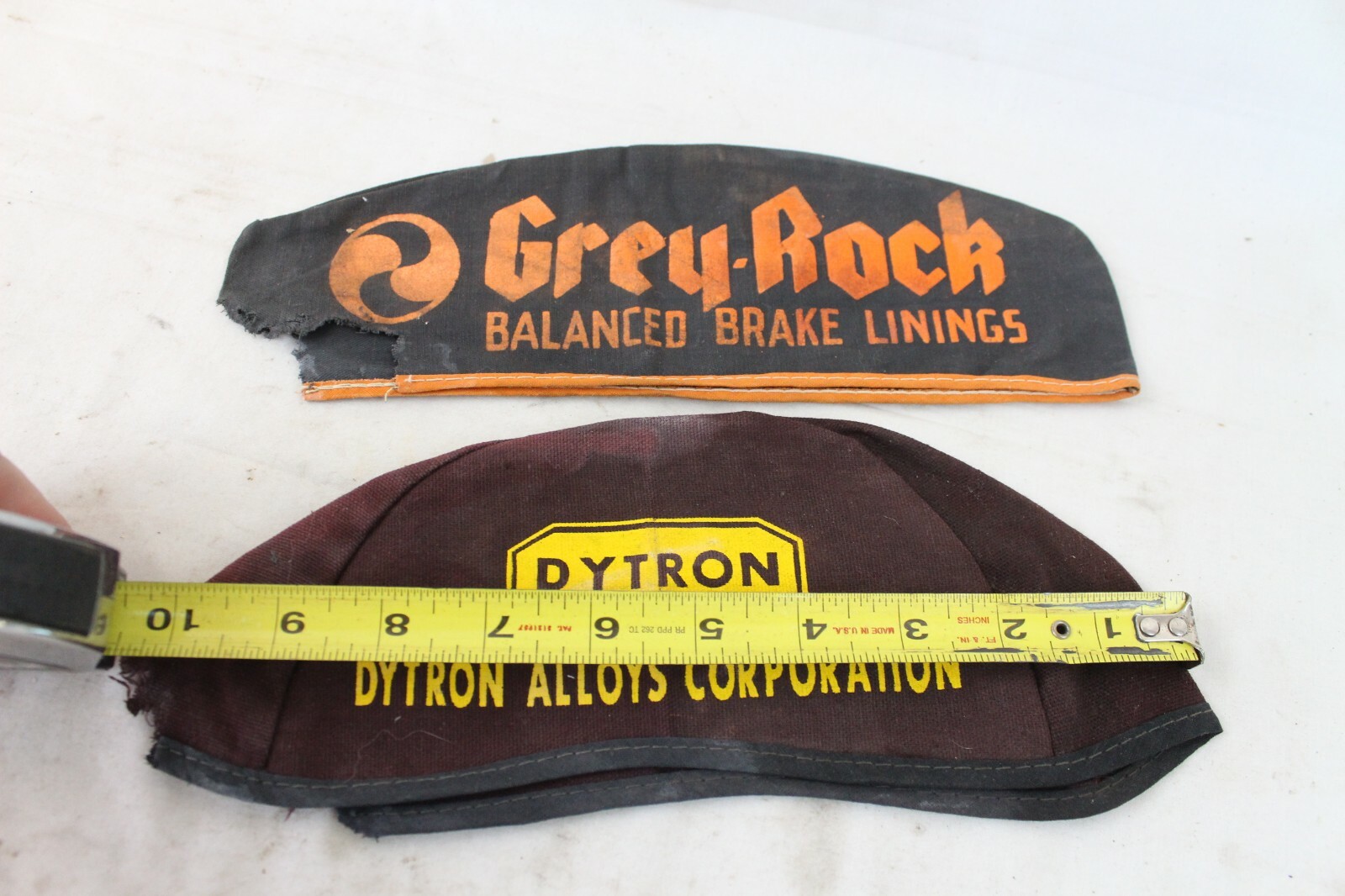Vintage Gas & Oil Service Station Hat Cap Collectable Dytron Grey Rock ...