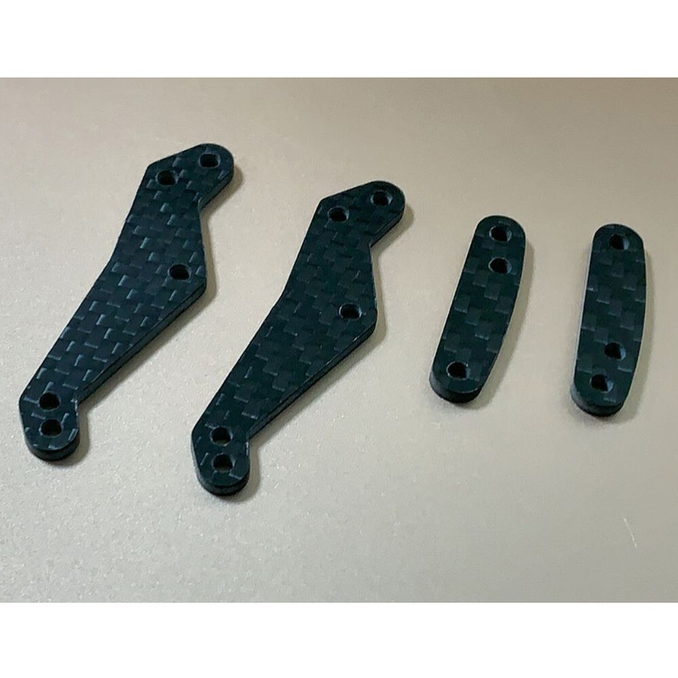 Carbon Rear Shock Plate for Tamiya Monster Beetle /Frog /BlackFoot | eBay