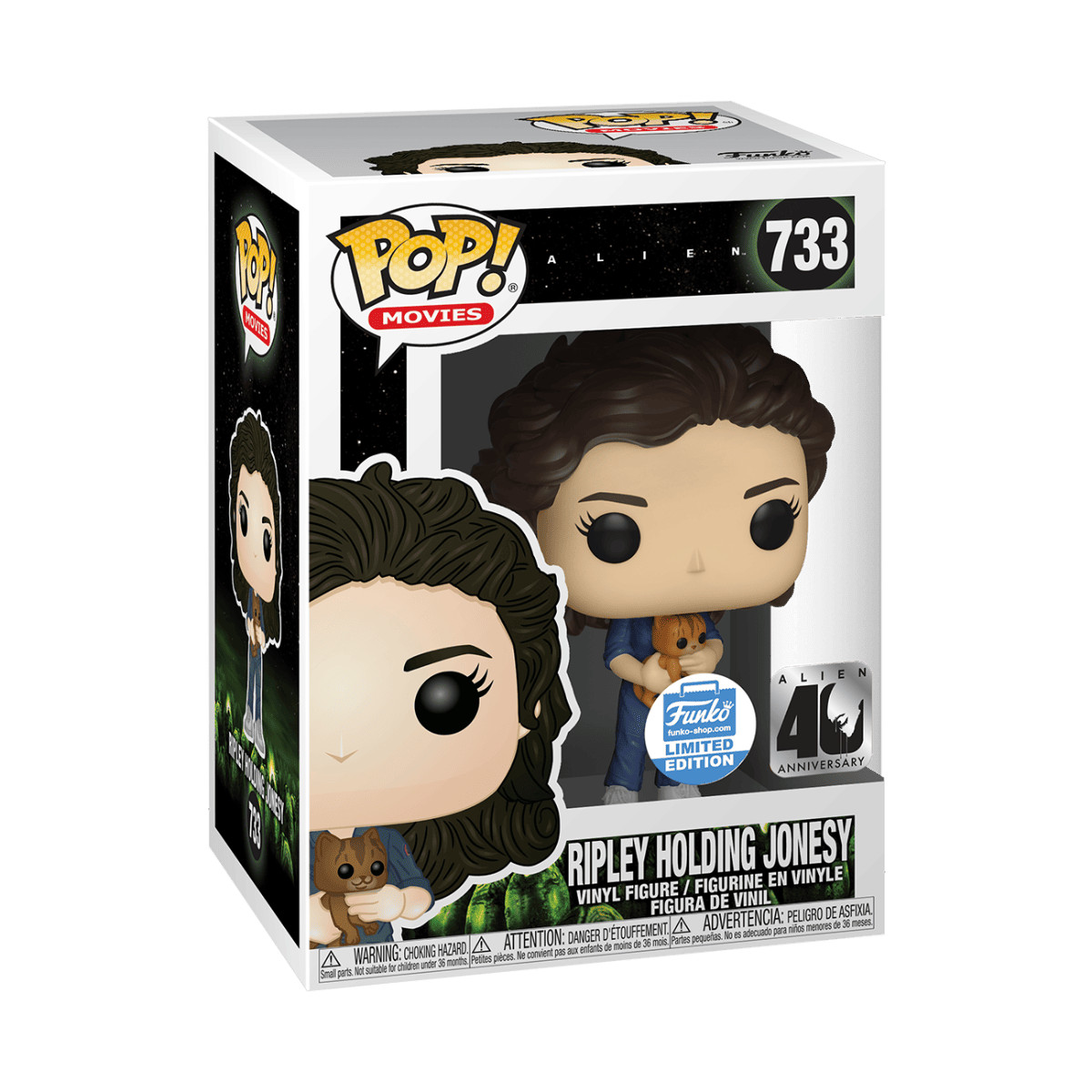 Funko Pop! Vinyl: Alien - Ripley Holding Jonesy - Funko Web (FW ...