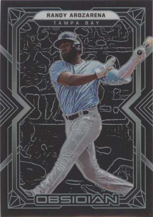 2022 Panini Chronicles - Obsidian Randy Arozarena #35 for sale online ...
