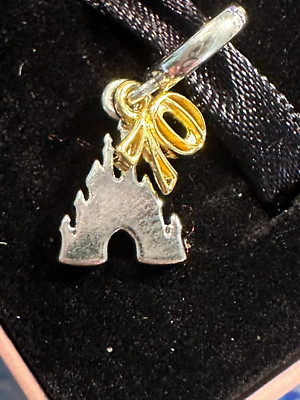 2025 PANDORA CHARM DISNEYLAND 70TH CELEBRATE HAPPY CASTLE GOLD 70 ...