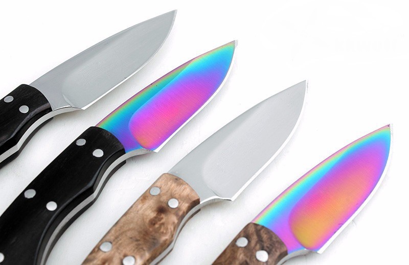 Mini Hunting Survival Tactical Fixed Blade Knife 440C Steel Blade, with ...