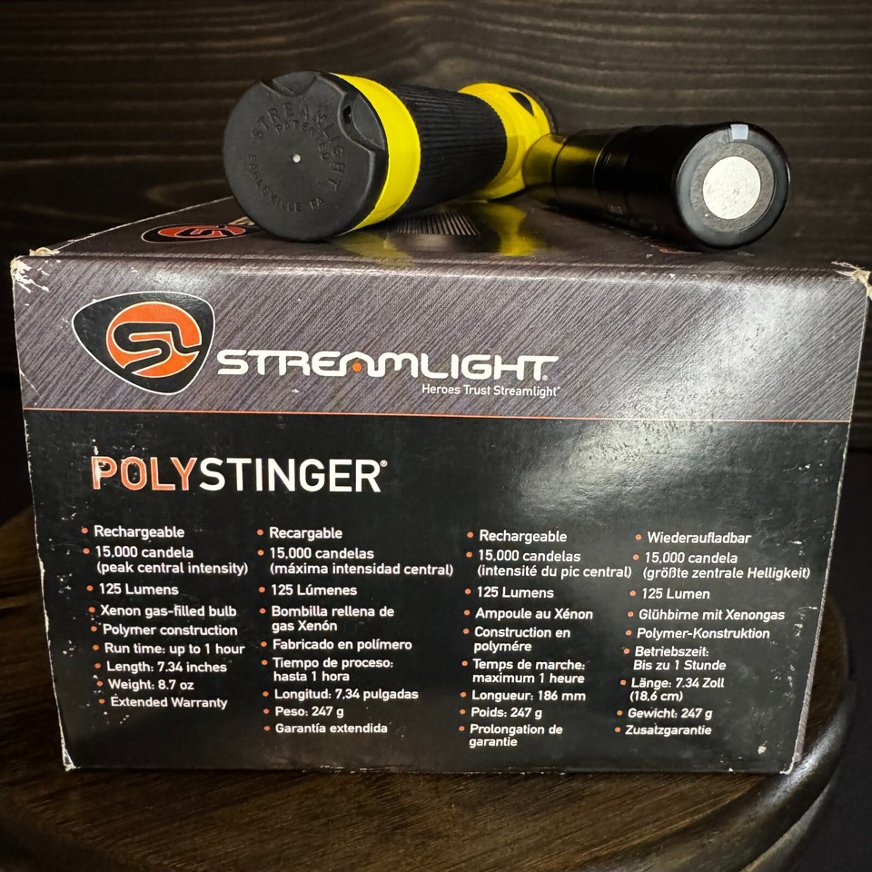 Streamlight Polystinger Flashlight with Battery | eBay