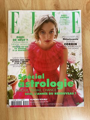 Emma Corrin -MAGAZINE ELLE # 3914 # 24 Décembre 2020-fashion mode revue ...