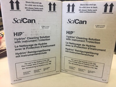 Scican HIP Cleaning Solution G4 L110 Washer detergent (2 boxes/case ...