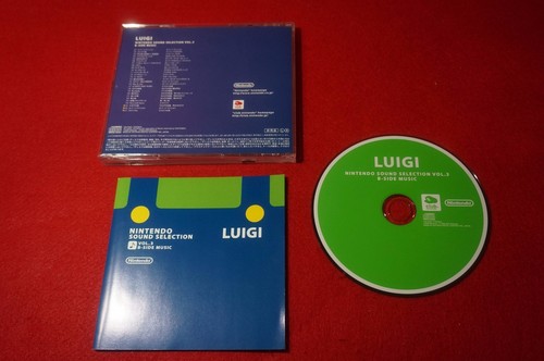 CLUB NINTENDO SOUND SELECTION CD VOL.3 LUIGI B-SIDE MUSIC Soundtrack 27 ...