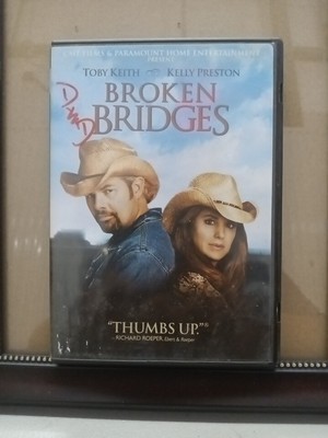 Broken Bridges (DVD 2007) "Toby Keith/Kelly Preston/Willie Nelson RARE ...