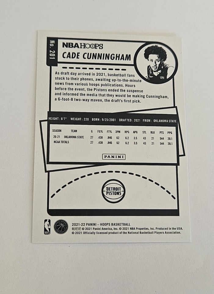 2021 Hoops Cade Cunningham Rookie!! 🔥 | eBay