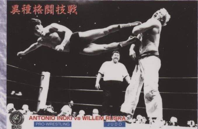 1998 Bandai New Japan Pro Wrestling - Antonio Inoki, Willem Ruska #139 ...