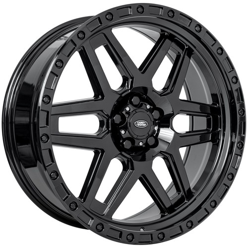 4 Custom Off-road Wheels Rims 20 " 5X120 Gloss Black Land Rover Sport ...