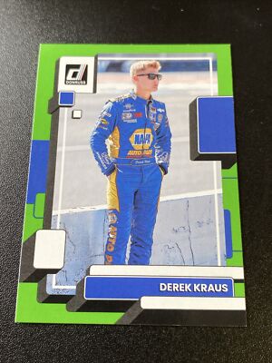 2023 Panini Donruss Racing #90 Derek Kraus Green Parallel | eBay