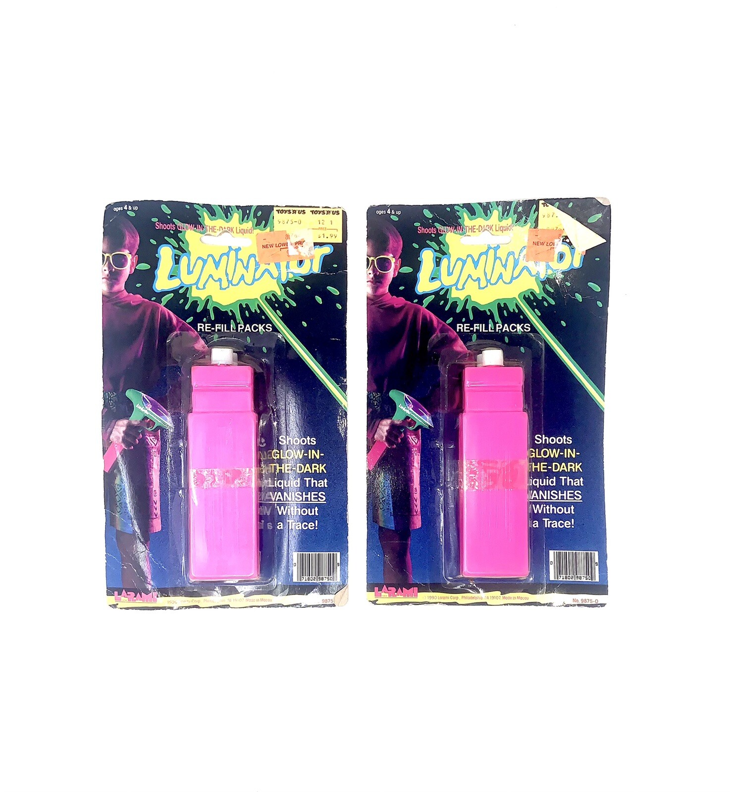 RARE LARAMI LUMINATOR REFILL PACKS GLOW IN THE DARK RARE HARD TO FIND ...