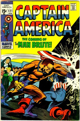 CAPTAIN AMERICA # 121 - Marvel 1970 (vg) | eBay