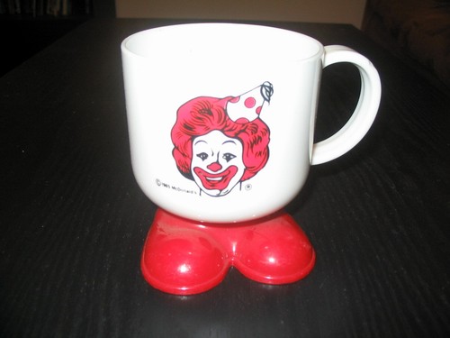 super cool vintage ronald mcdonald childrens cup from 1985! super fun ...