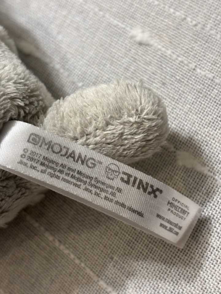 Minecraft Lot Of 3 Plush Toys Creeper, Wolf Dog, Soft White Sheep ...