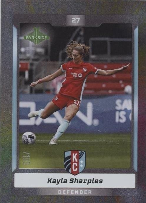 2025 Parkside Nwsl Vol. 1 - Kayla Sharples #39 Shimmer Foil /100 for ...
