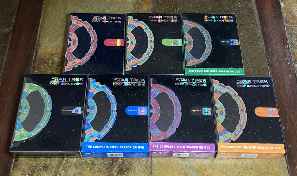 Star Trek DVDs Complete Original Series Next Generation Deep Space Nine ...