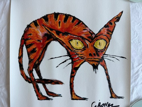 Clive Barker Tarrie Cat 3 Giclee Signed Limited Edition #17 of 95 | eBay