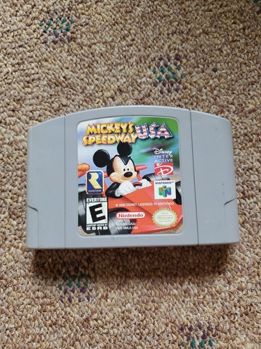Mickey's Speedway USA N64 Tested/Works Great | eBay