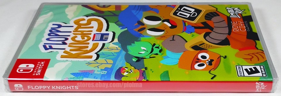 FLOPPY KNIGHTS Brand New NINTENDO SWITCH Game Limited Run #216 Nights ...