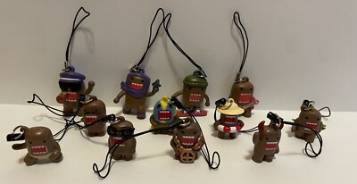 RARE 12 Domo Kun Figure Figurine lot Vending Machine Domokun Charm NHK ...