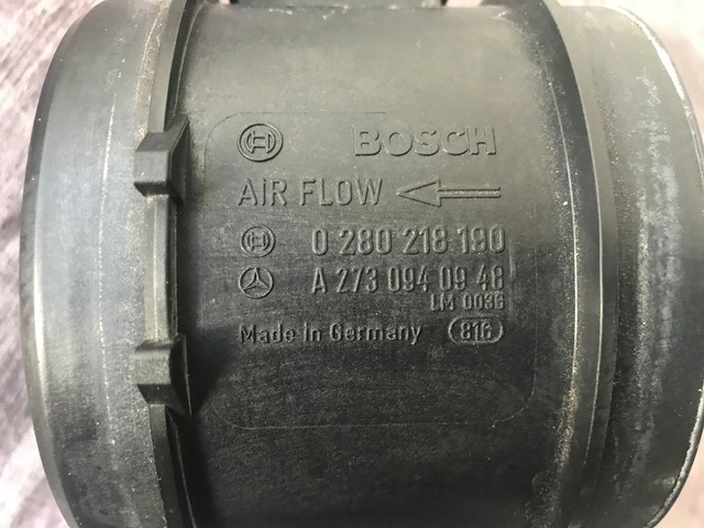 OEM MERCEDES BENZ S550 E550 GL550 W221 MASS AIR FLOW SENSOR 2730940948 ...