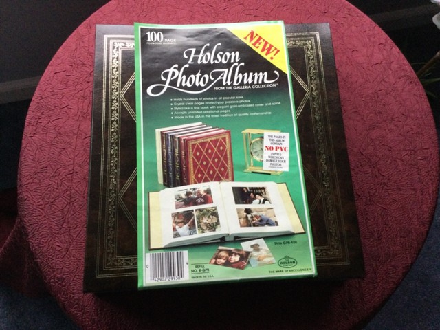 Holson Photo Album From The Galleria Collection Postbound Magnetic 100 ...