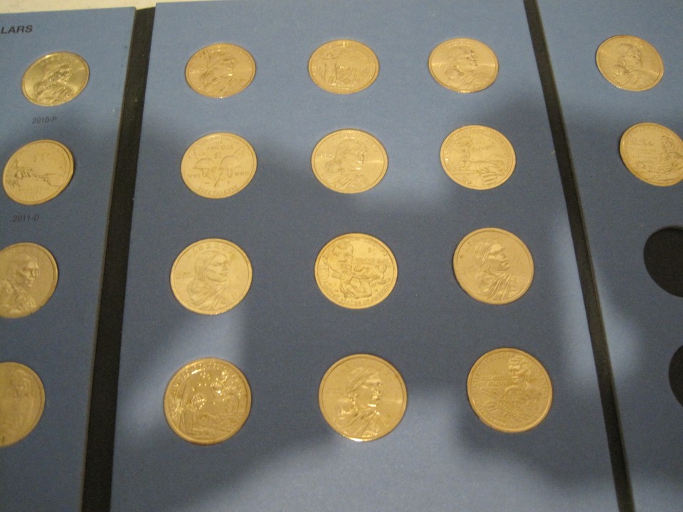 2009-2024 P D Native American Dollar Unc Set in Folder 3163 | eBay