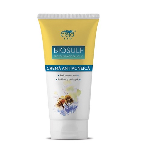 Anti-Acne Sebum Cream Propolis Biosulf Salicylic Acid Sensitive Prone ...