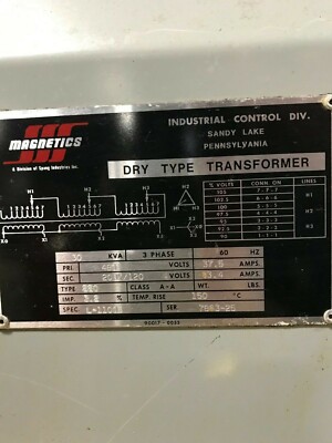 Transformers - 45 Kva Dry Type Transformer