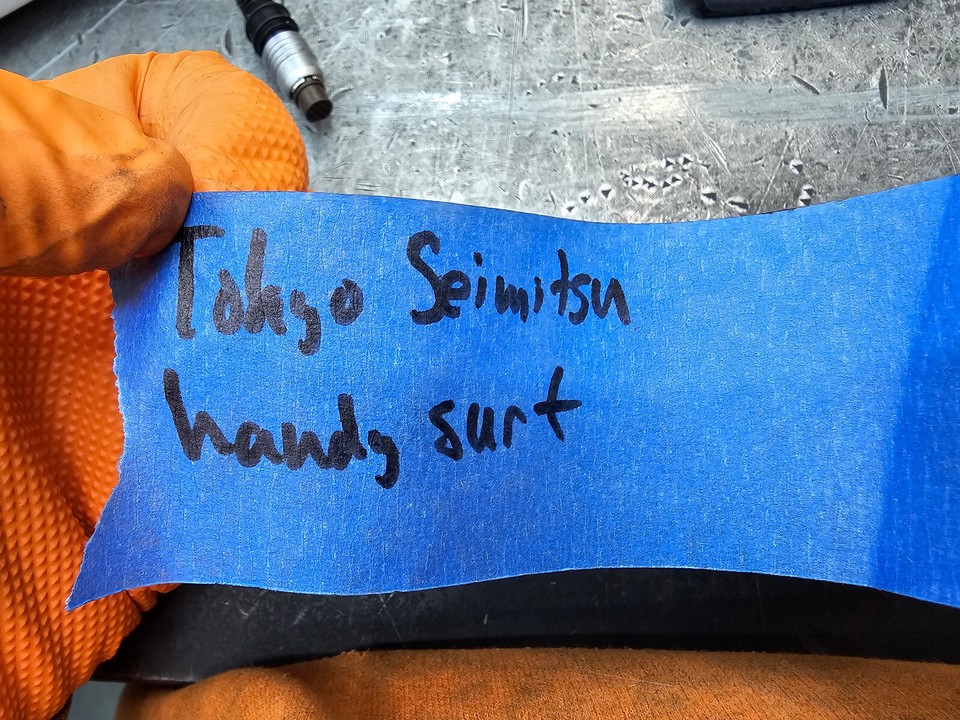 Tokyo Seimitsu Zeiss Handysurf E-30A Surface Roughness Tester Surftest ...