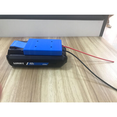 For HART 40V Battery Converter Connector DIY Power Wheels Adapter Truck ...