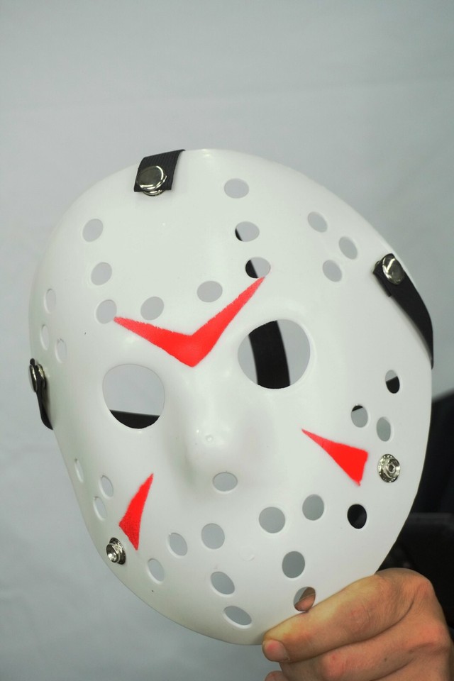 Jason Halloween Mask Voorhees Hockey Horror Killer Mens Adult Mask | eBay