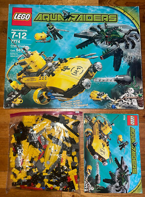 LEGO 7774, Aquabase Crab Crusher, Complete(See description) set | eBay
