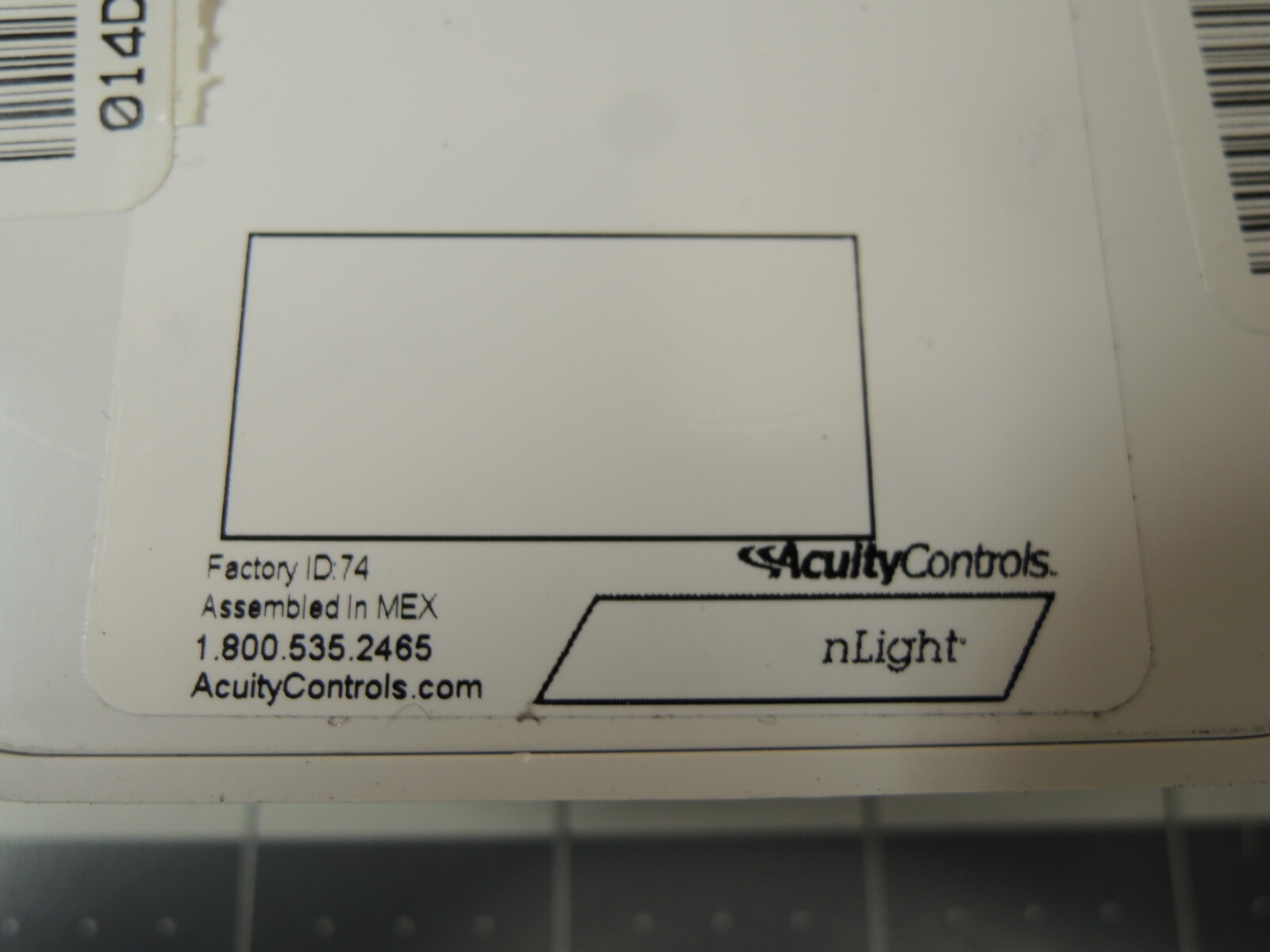 nLight nCMB 6 Knockout Mount Occupancy Sensor for High Mount Fixtures ...