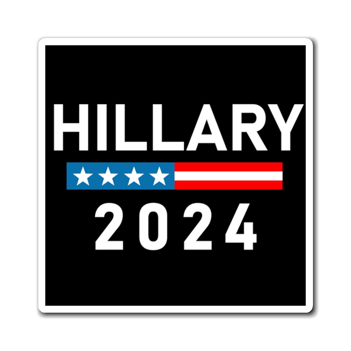 Hillary Clinton 2024 Bumper Sticker