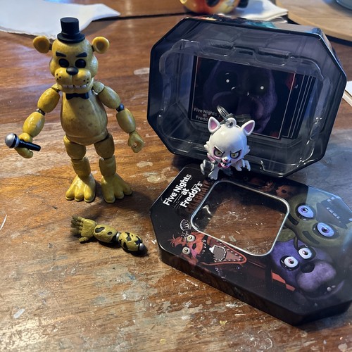 Five Nights at Freddy’s FNaF Used Funko Golden & Card Tin W/ Cards And ...