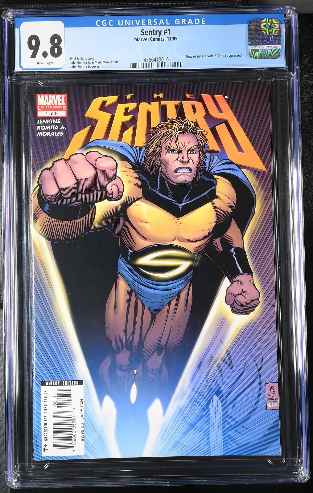 SENTRY #1 CGC 9.8, 2005, NEW AVENGERS APPEARANCE, THUNDERBOLTS MOVIE | eBay