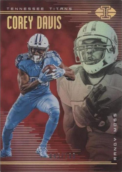 2018 Panini Illusions - Randy Moss, Corey Davis #43 Trophy Collection ...