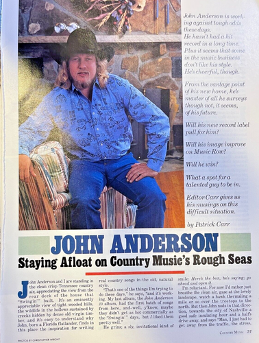 1989 Country Singer John Anderson | eBay
