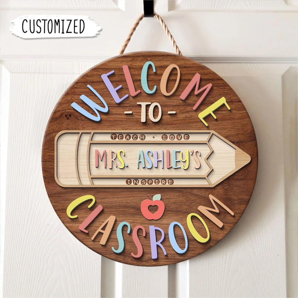 Welcome Sign For Classroom