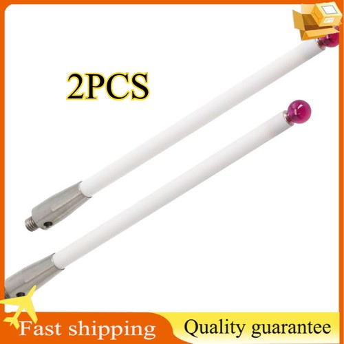 2Pcs for CMM Probe Stylus 100mm Ceramic Stem-6mm Ball Tip Renishaw A ...