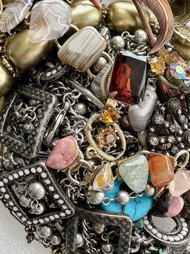 Vintage 1lb 4oz Mixed Lot Of Untested Jewelry | eBay