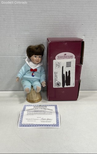 Ashton-Drake Little Handfuls Ricky Porcelain Doll | eBay