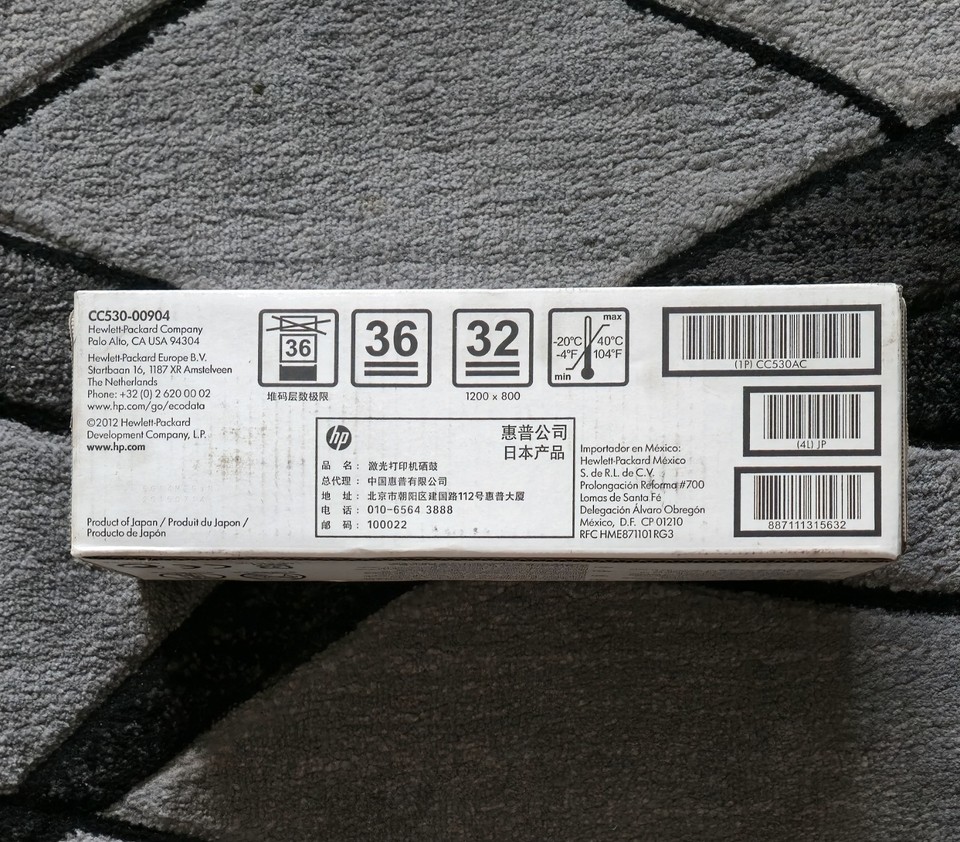 HP 304A (CC530AC) Genuine Black Toner Cartridge For HP Color LaserJet ...