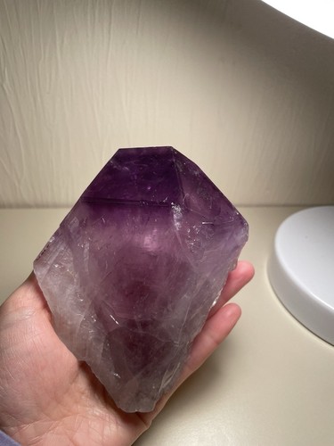 USA Seller ~ Large Amethyst Crystal ~ Sharp Natural Termination ...