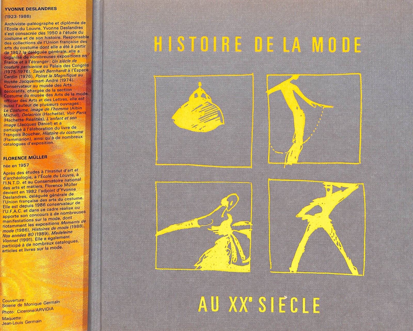 Histoire De La Mode: Au XXe Siecle" 1986 DESLANDRES, Yvonne and MULLER ...