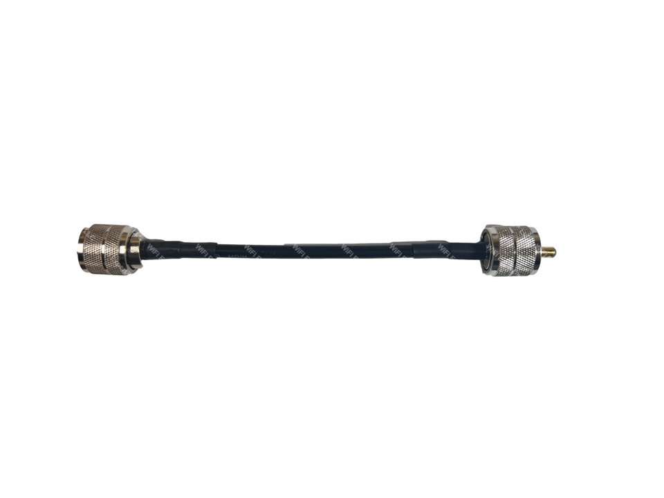 6 inch RG-58 Jumper UHF HAM CB VHF UHF RF Radio PL-259 Coax Cable ships ...